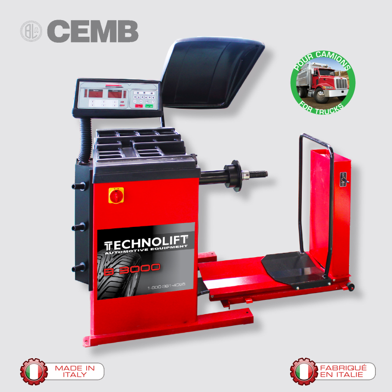 B3000 est l'équilibreuse de roue idéale pour les garage qui veulent un ...