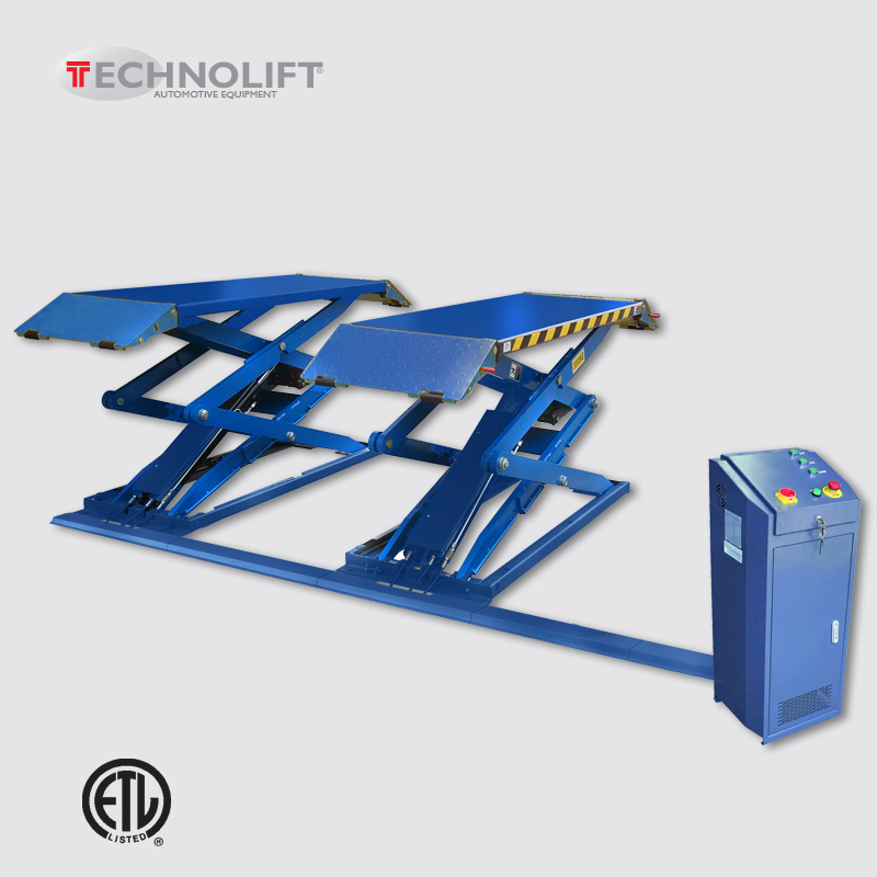 SL-576 7,000 lbs. Vérin à Double Ciseaux - Bleu